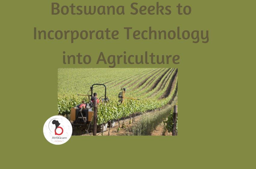 Botswana Seeks to Incorporate Technology into Agriculture. - AfriSQuare