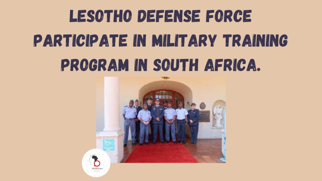 Lesotho Defense Force Participate in Military Training Program in South ...
